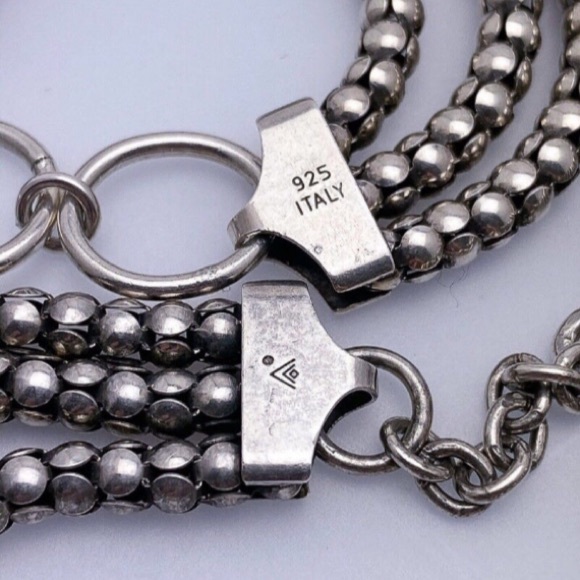 Silpada | Jewelry | Silpada Sterling Silver Triple Strand Oxidized ...